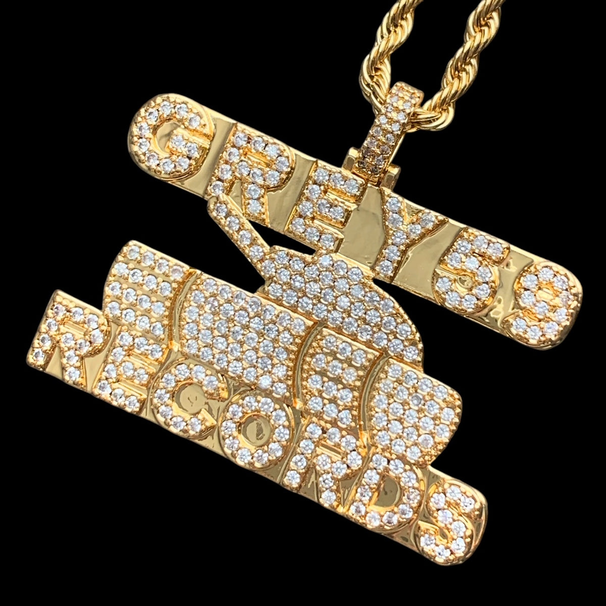 Iced Gold 'G59 Tank' Necklace – Jewelry Designs by ACE