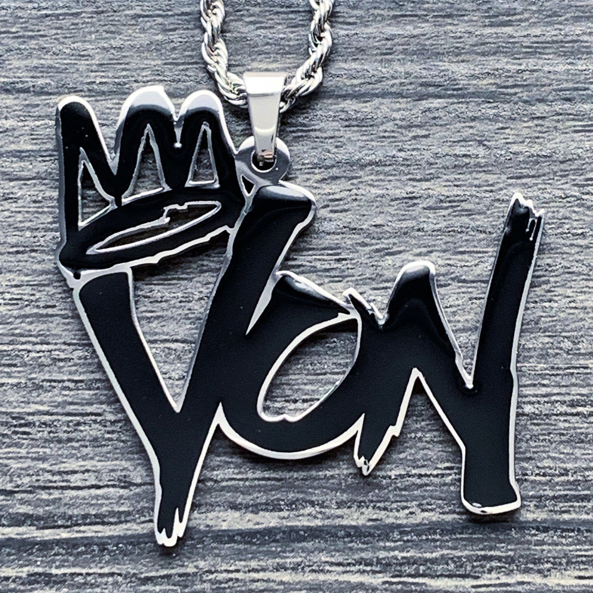 Black 'King Von' Necklace – Jewelry Designs by ACE