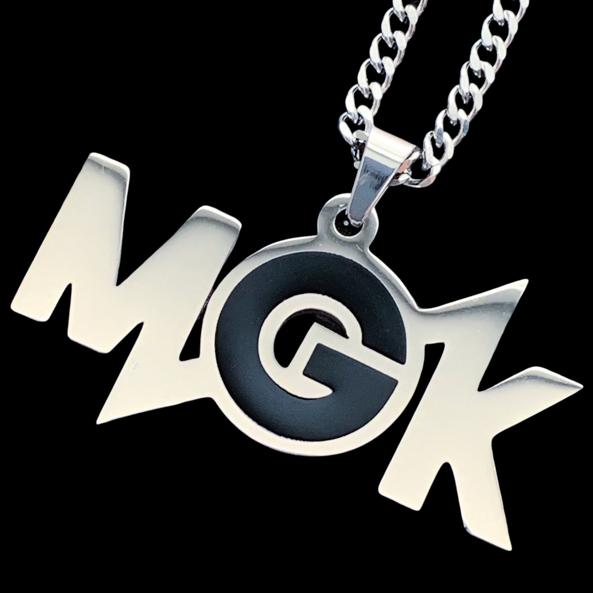Black 'MGK' Necklace – Jewelry Designs by ACE