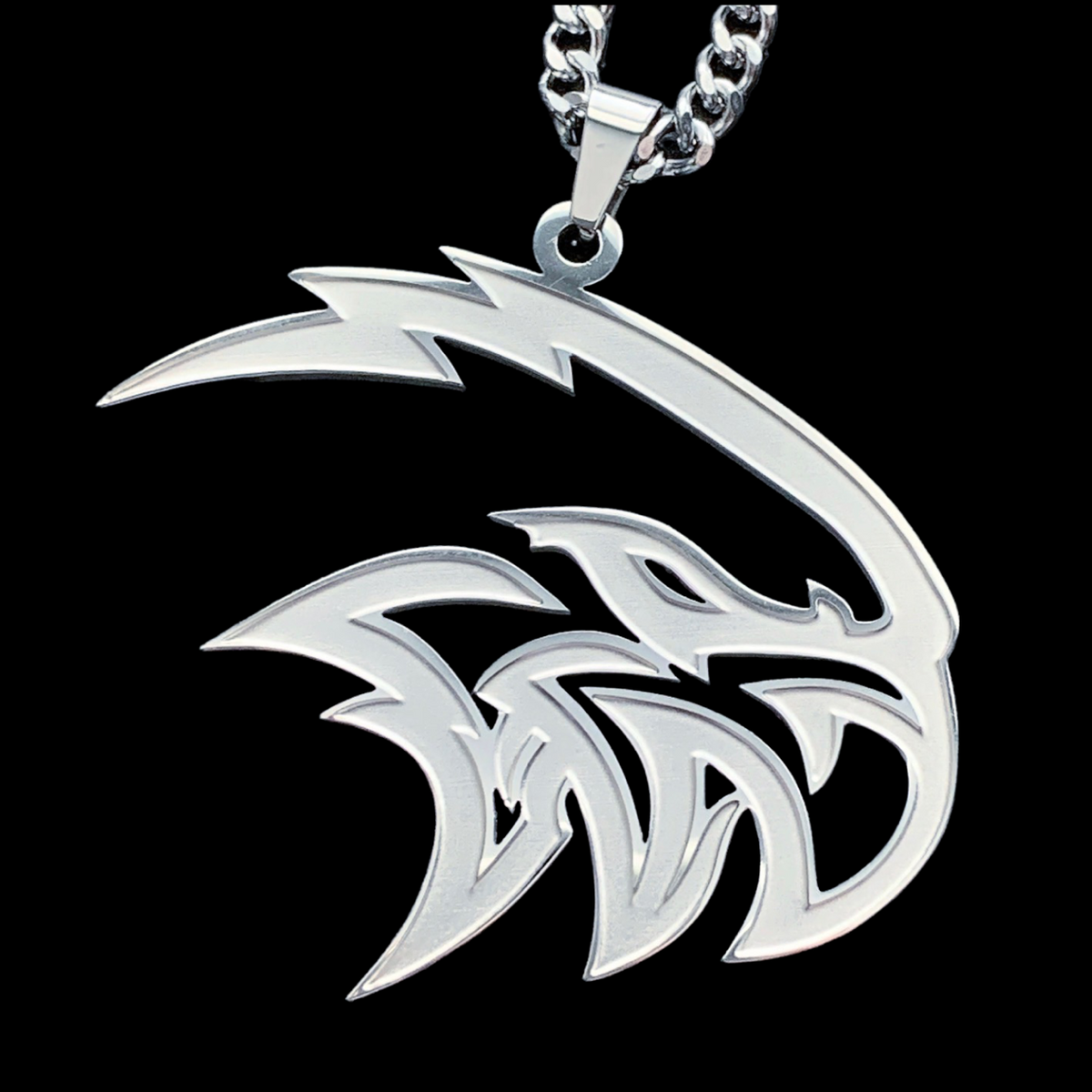 Etched 'Trackhawk' Necklace – Jewelry Designs by ACE