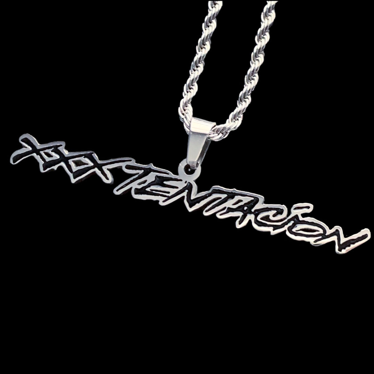Black 'XXXTENTACION' Necklace – Jewelry Designs by ACE